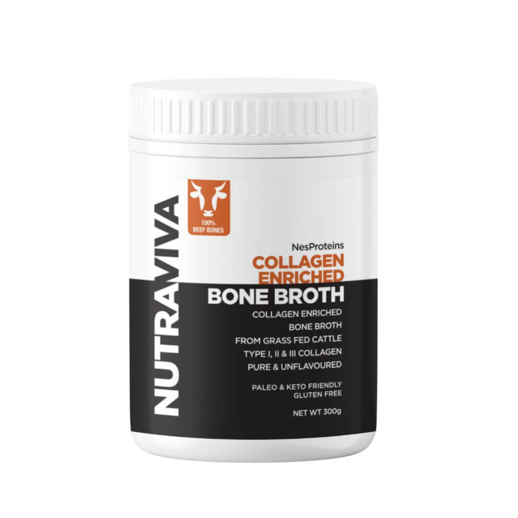 Premium Grass-Fed Bone Broth Powders | Nutraviva Australia