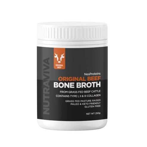 Beef Bone Broth Powder 250g | Nutraviva