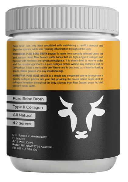 Pure Bone Broth 300 grams – Nutraviva